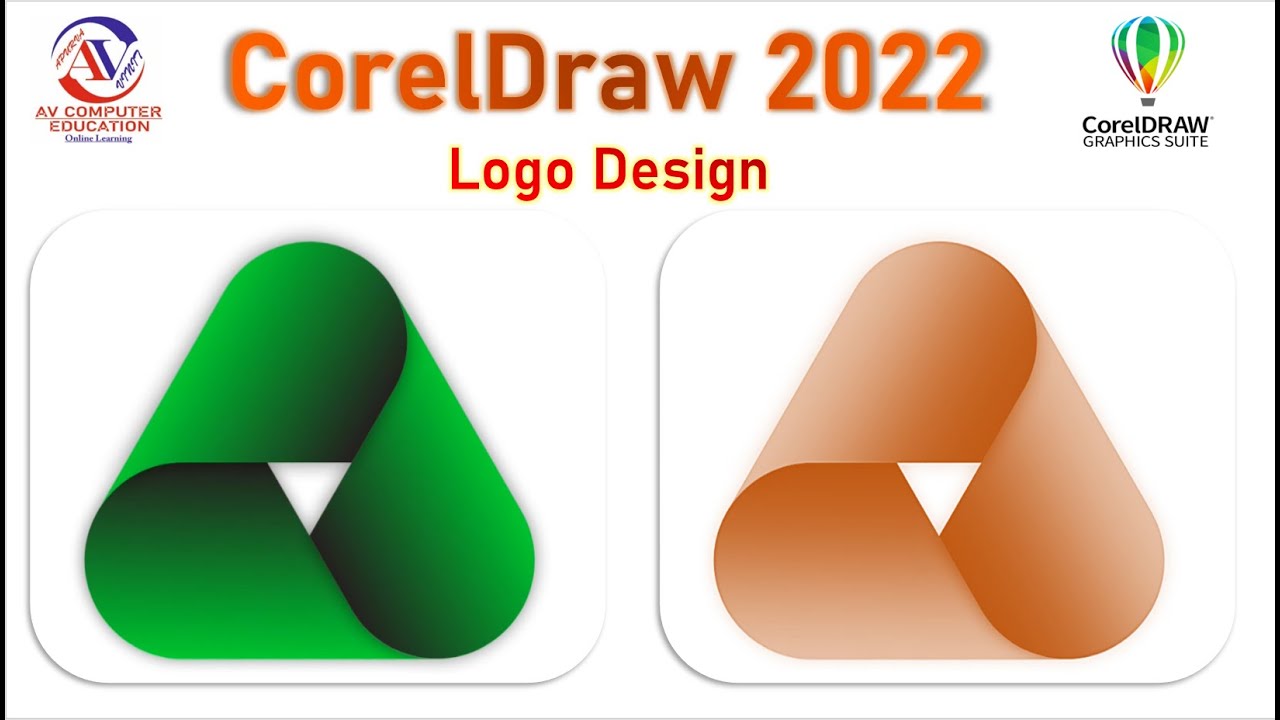 Corel Draw Logo Design || coreldraw logo design for beginners - YouTube