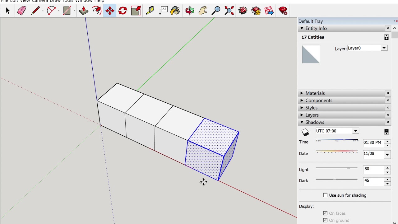 Making Cubes and Puzzle Pieces in Sketchup 2017 - YouTube