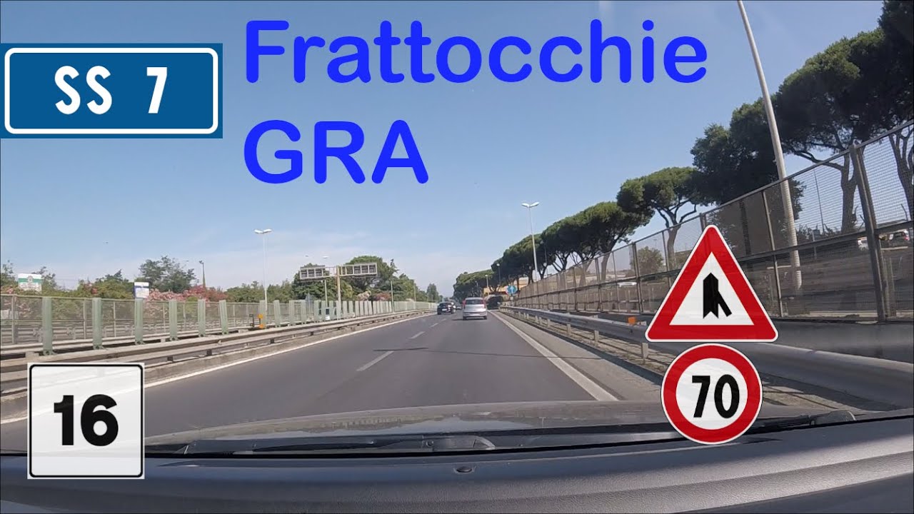 I - SS7 Via Appia - Tratto Innesto SR207-Innesto GRA - YouTube