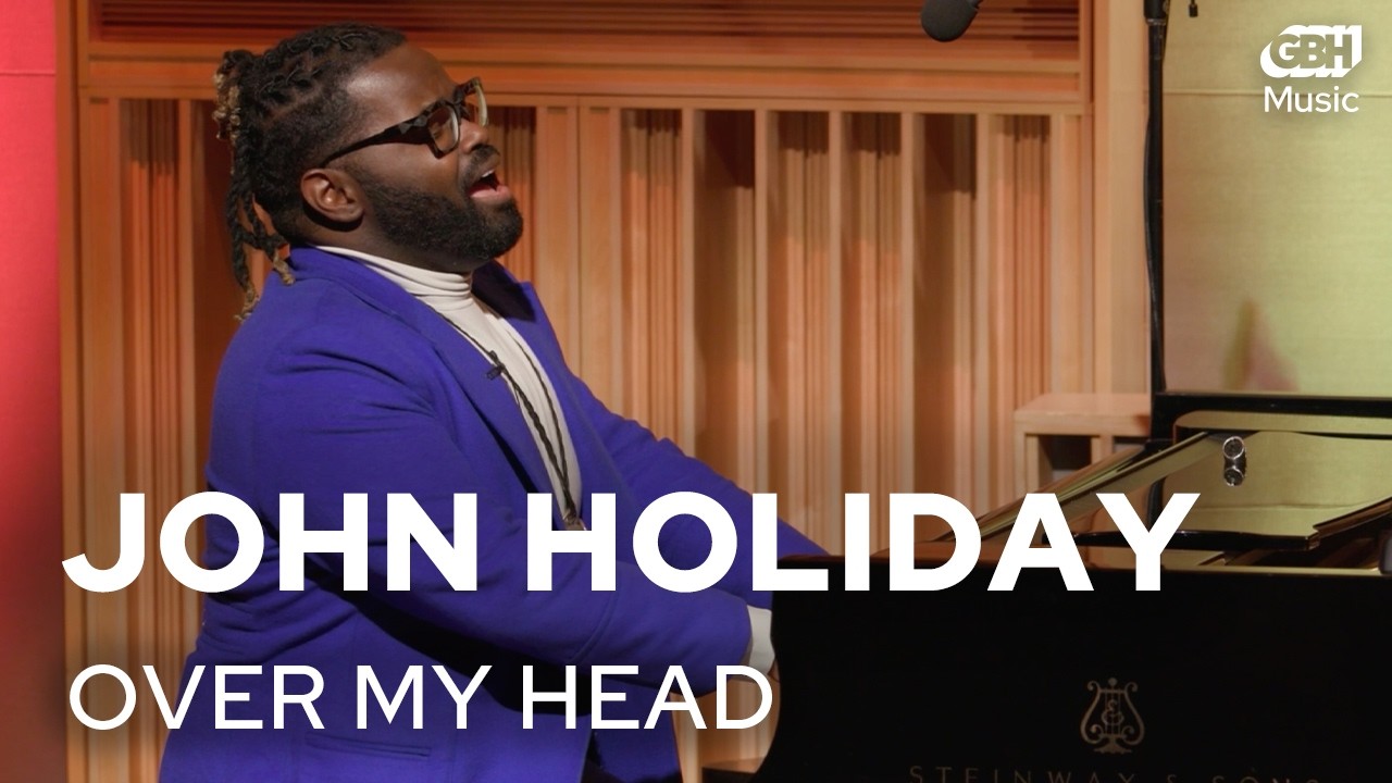Countertenor John Holiday Sings "Over My Head/Amazing Grace" - YouTube