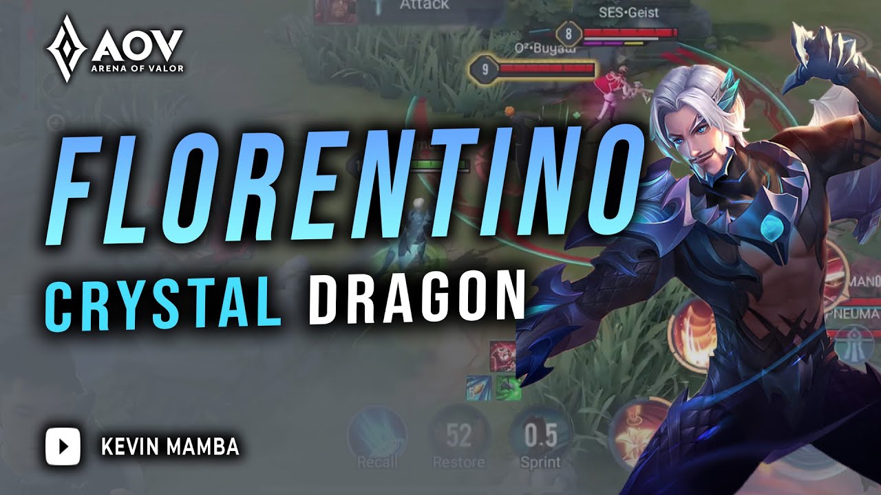 FLORENTINO CRYSTAL DRAGON! SKIN TERKEREN BIKIN TAMBAH GG MAINNYA! - YouTube