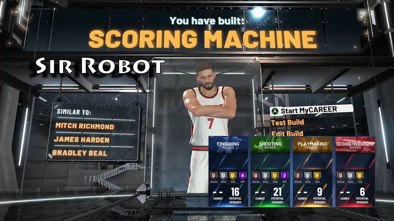 NBA 2k20 scoring machine build - YouTube
