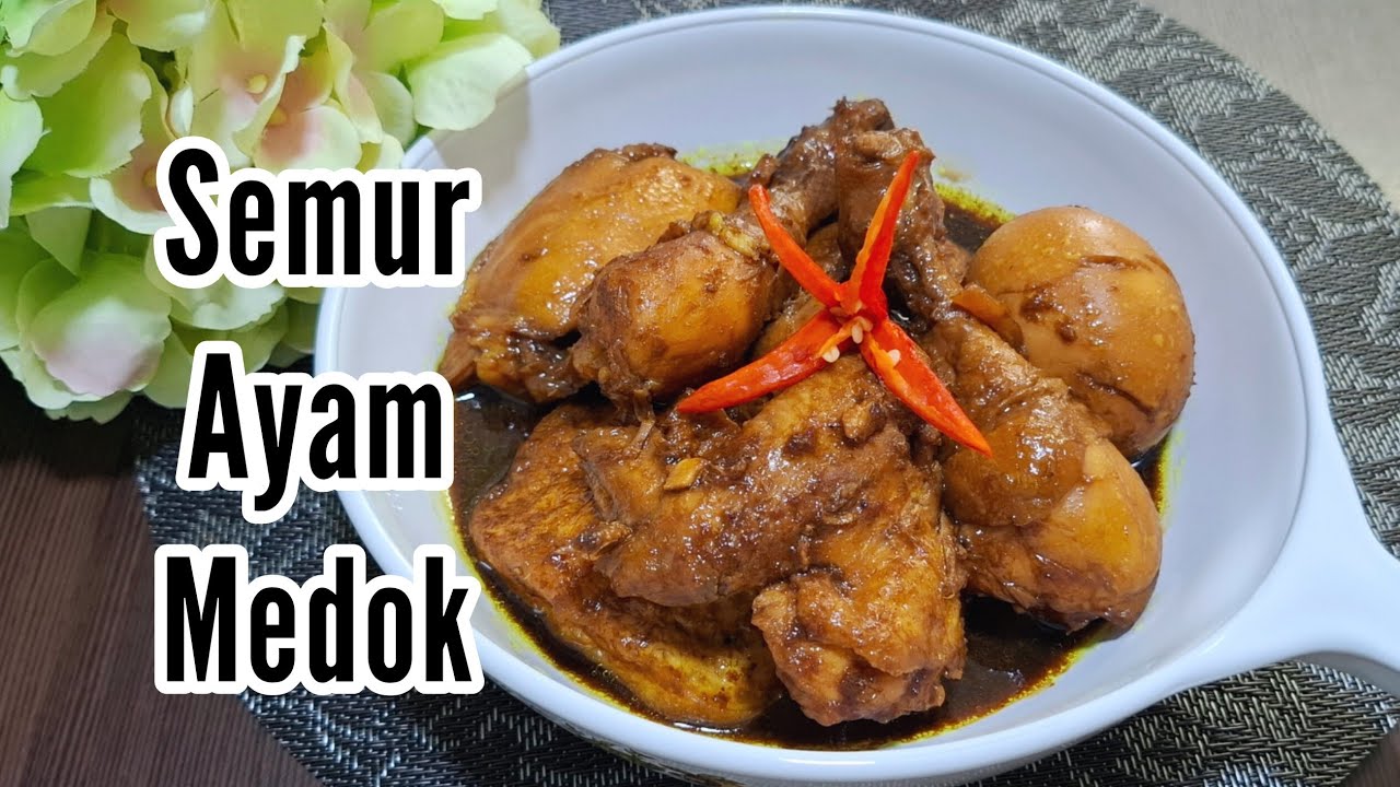 Indonesian Braised Chicken Recipe / Semur Ayam - YouTube