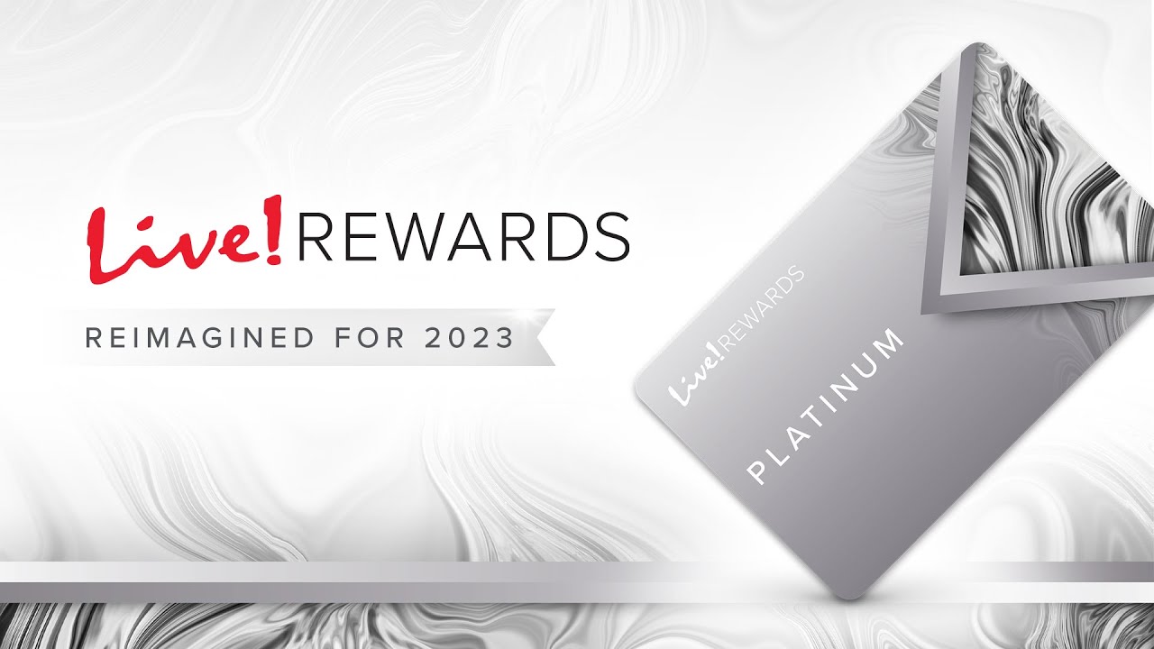 Live! Rewards® Players Club: Platinum Card Benefits - YouTube