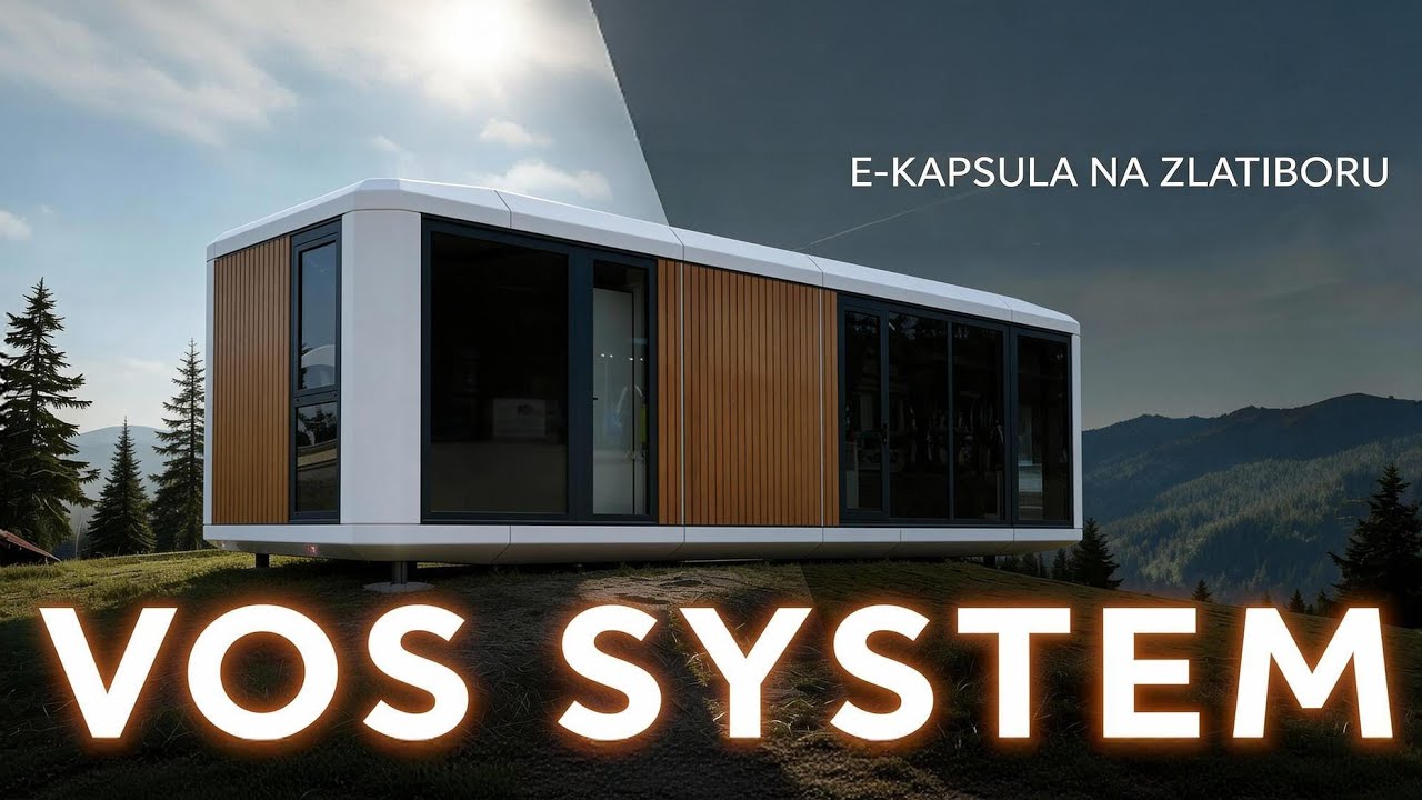 Modularni objekat na Zlatiboru, E-Kapsula VOS Modular System-a! Jedna ...