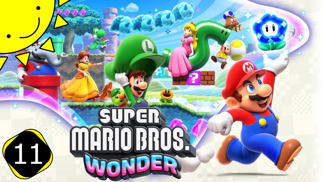 Let's Play Super Mario Bros Wonder | Part 11 - Secrets Of Shova Mansion ...