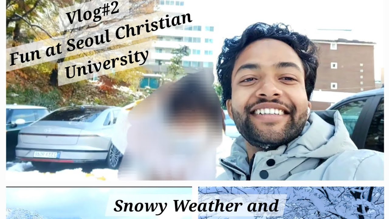 Winter Wonderland: My life at Seoul Christian University.#firstvlog # ...