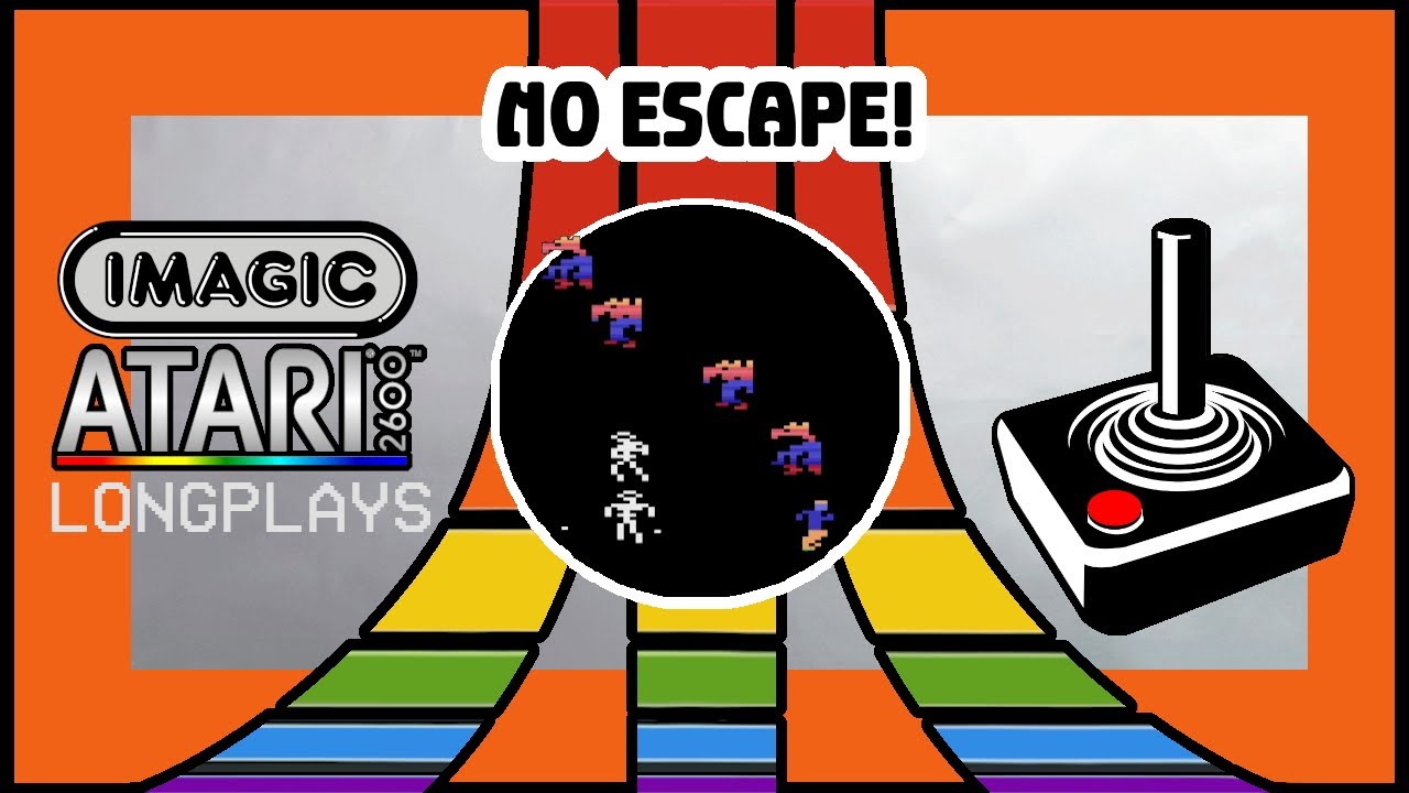 Atari Longplays imagic No Escape 2600 - YouTube