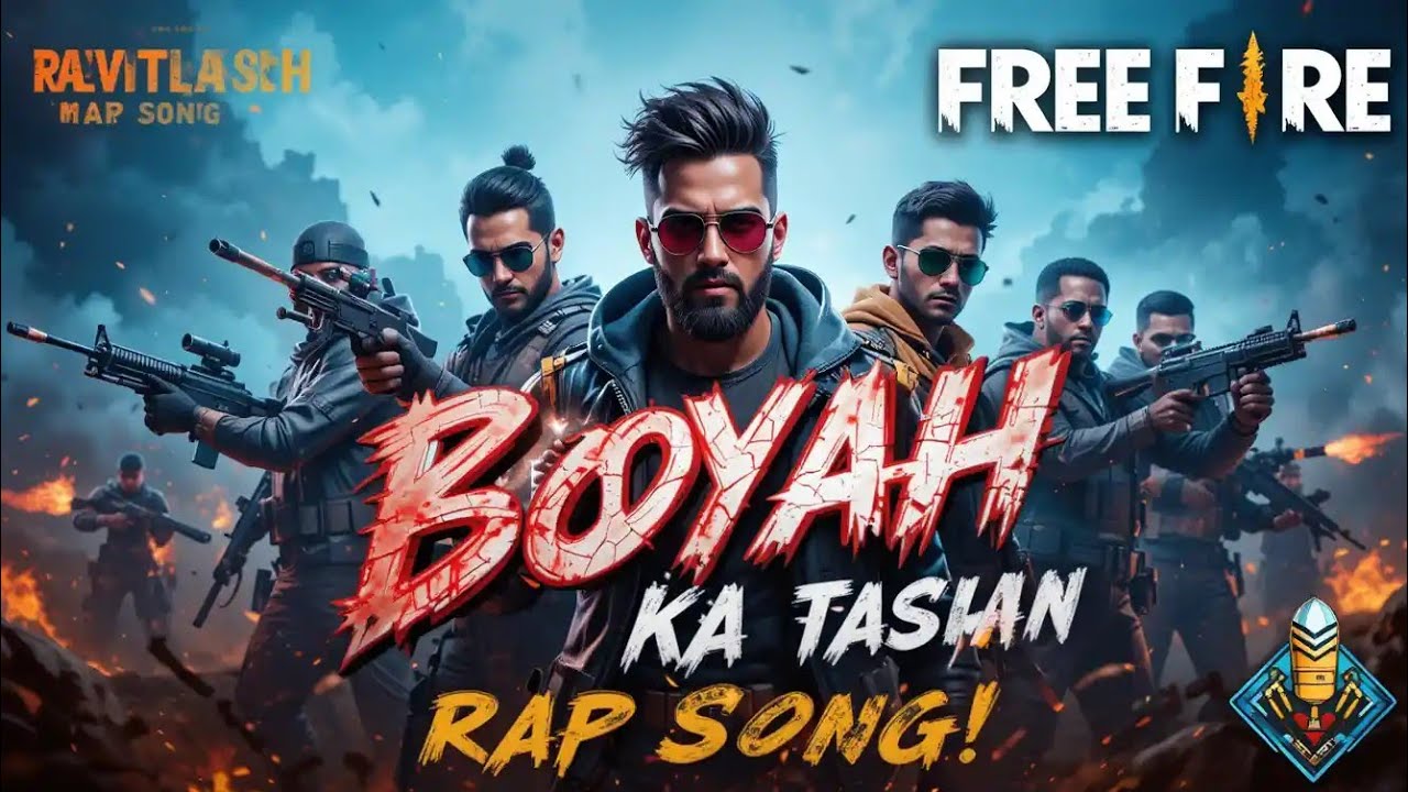 Booyah Ka Tashan | New rap song Free Fire 🔥 | #freefire #freefiremax # ...