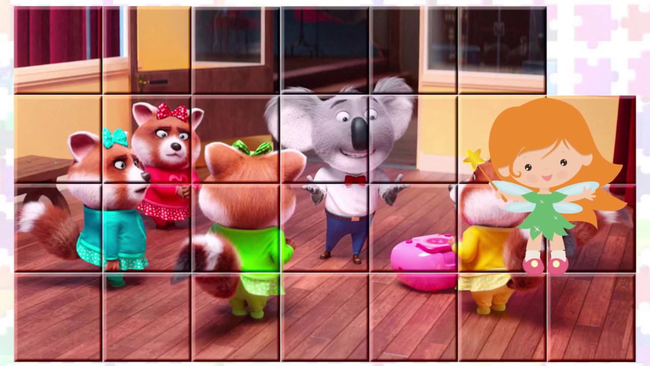 Buster Moon Sing 2016 Movie Puzzle and NEW Magic Fairies For Kids #sing ...
