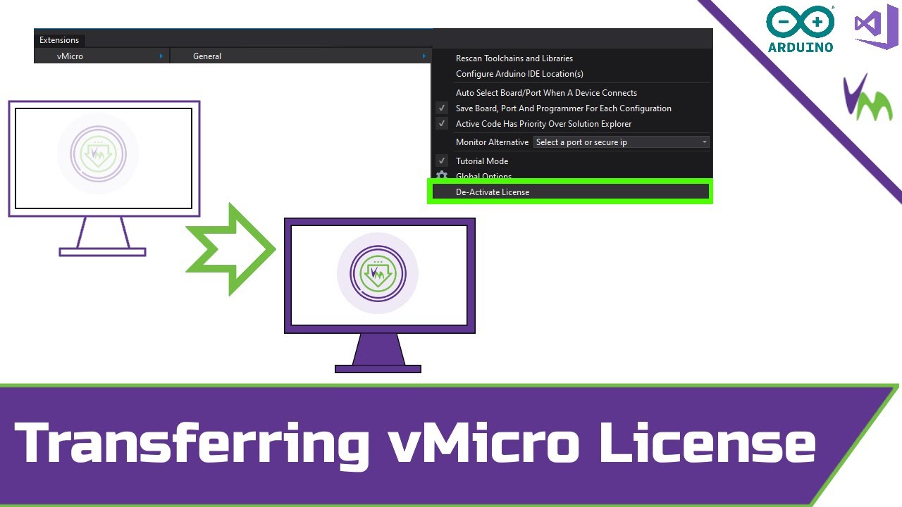 Transferring Your License to Another Machine - YouTube