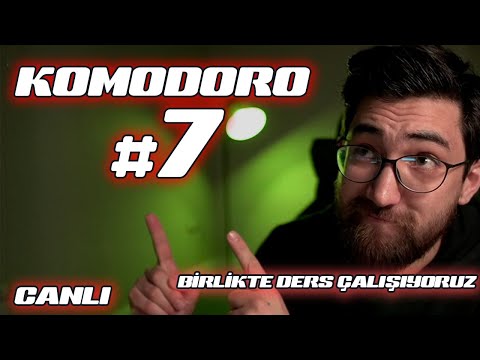 NEREDE KALMIŞTIK? | Komodoro-7 | Birlikte Ders Çalışıyoruz | 60 Dk/15 Dk | 19.00 | #merthoca