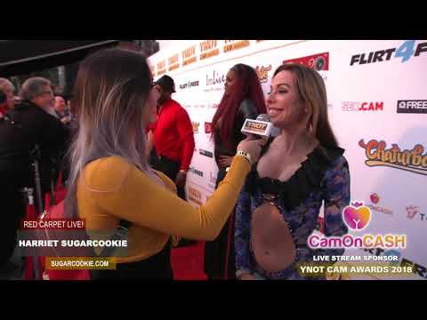 YNOT Cam Awards 2018 Red Carpet with Kora Peters