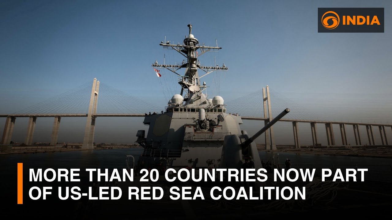More than 20 countries now part of US-led Red Sea coalition - YouTube