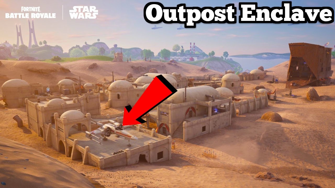 *NEW* Outpost Enclave Location Gameplay - Fortnite Looting Guide - YouTube