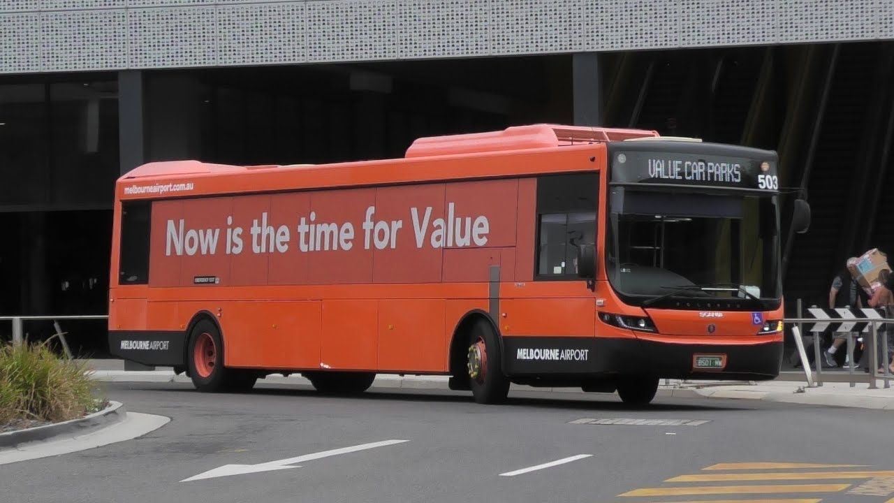 Melbourne Airport Corporation Bus 503 Scania N280UB, Volgren "Optimus ...