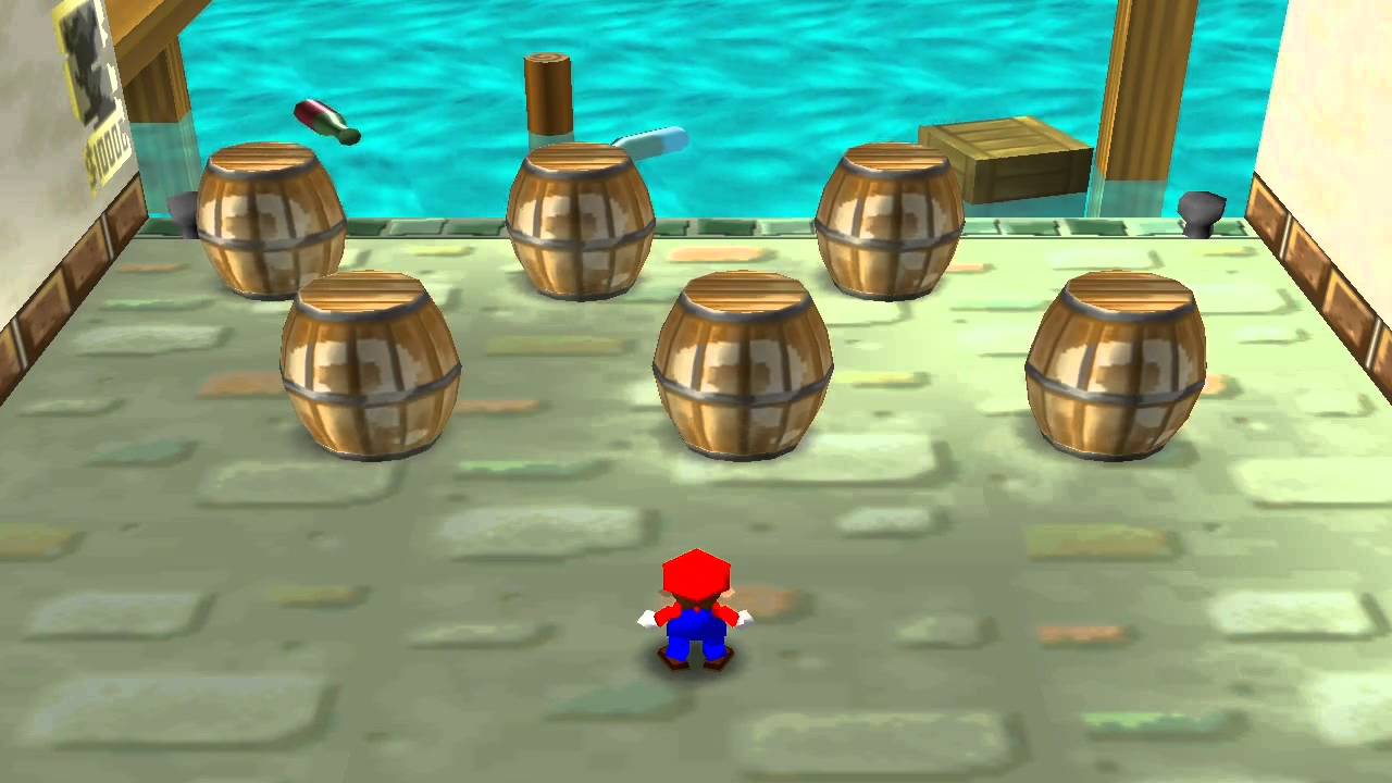 Mario Party 2 Mini Games - Roll out The Barrels - YouTube