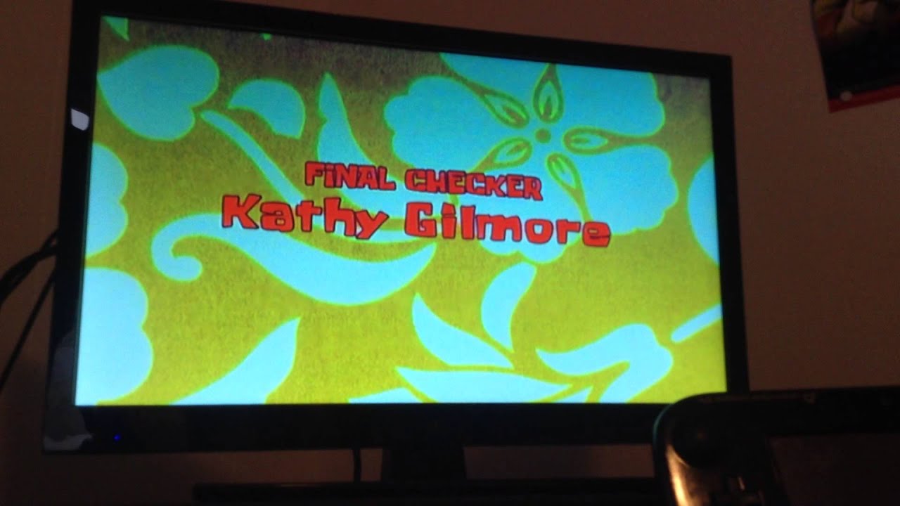 LATE Credits Monday SBSP Squidward's School for Grown-Ups/Oral Report ...