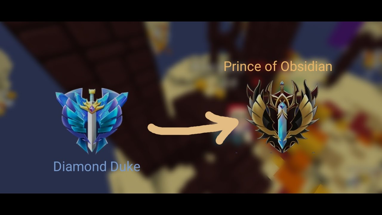 I reached Prince of Obsidian Rank in BlockmanGo Bedwars! || Sluggy BG ...