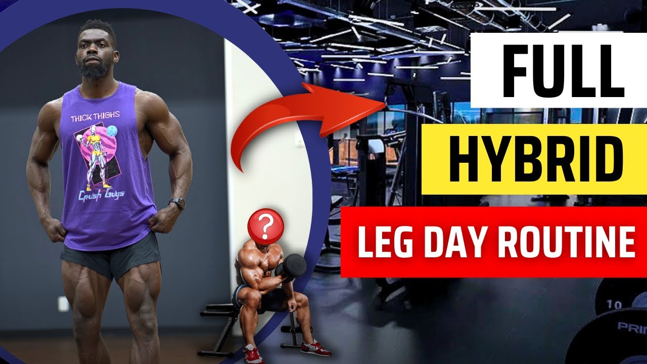My Full Hybrid Leg Training Routine | SAMOK FIT. - YouTube
