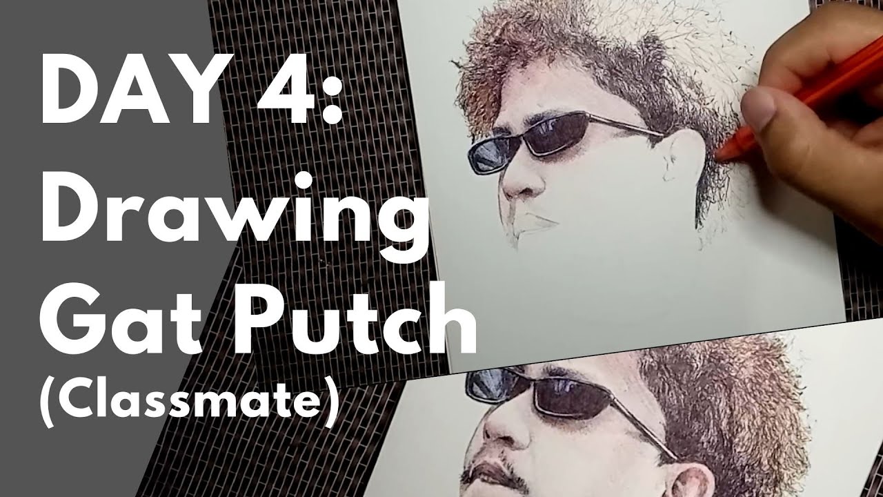 DRAWING Gat Putch Day 4 Ballpen Art / KinJade - YouTube