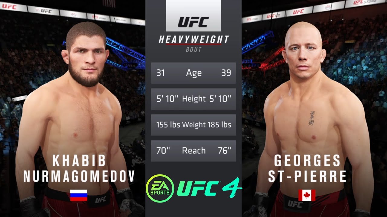 NURMAGOMEDOV vs ST PIERRE UFC DREAM FIGHT - YouTube