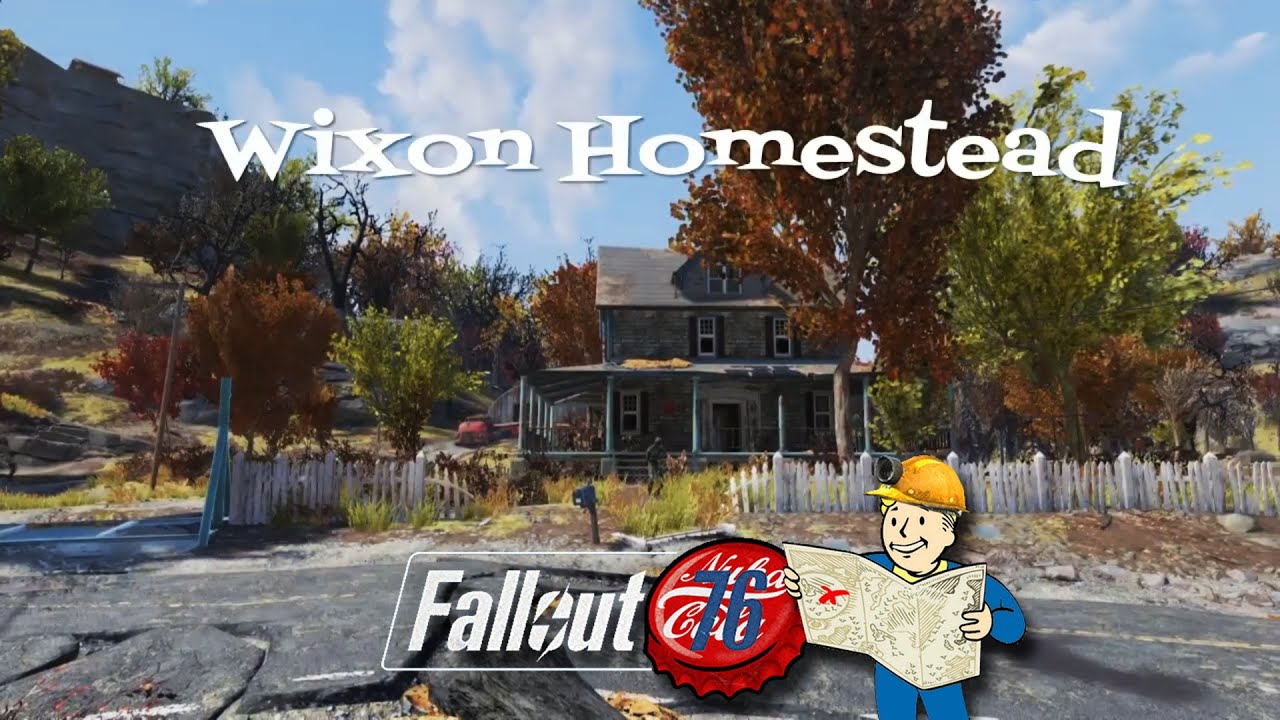 Fallout 76 Wixon Homestead - YouTube