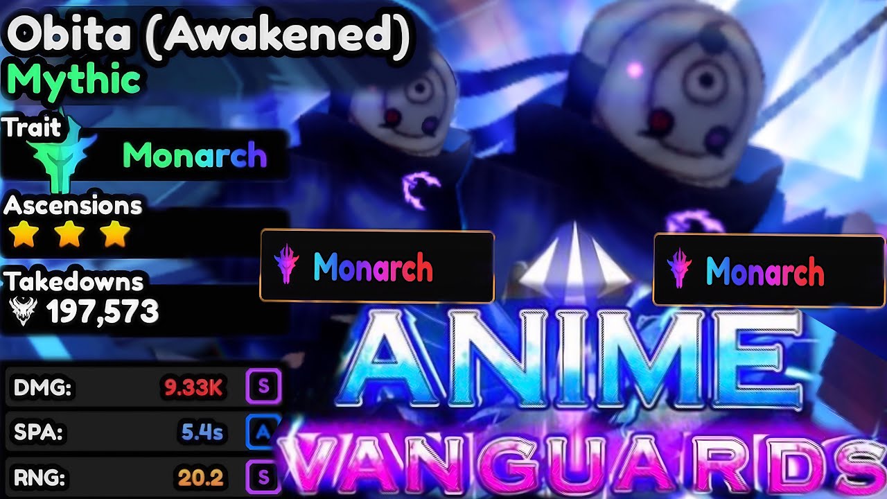 |0.1%MONARCH| META BURN OBITO EVOLVE WITH MAX OUT STATS IN ANIME ...