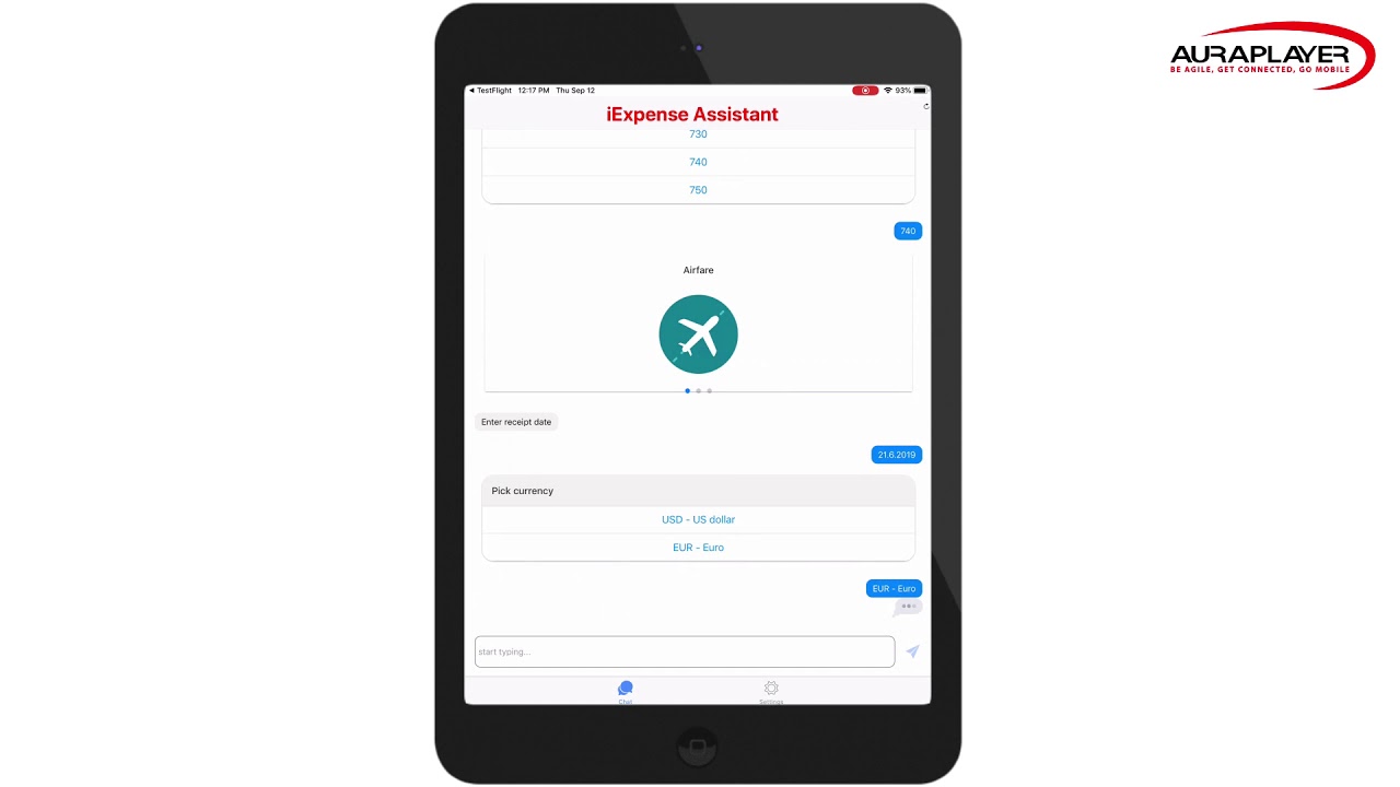 Oracle iExpense to ChatBot / Digital Assistant - Live Demo with ...