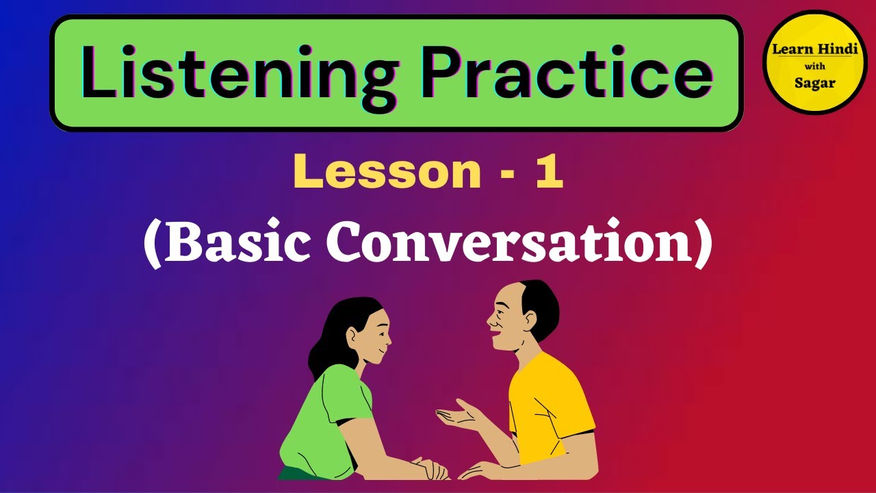 Conversation between two people's I Listening Pratice I Lesson -1 I ...