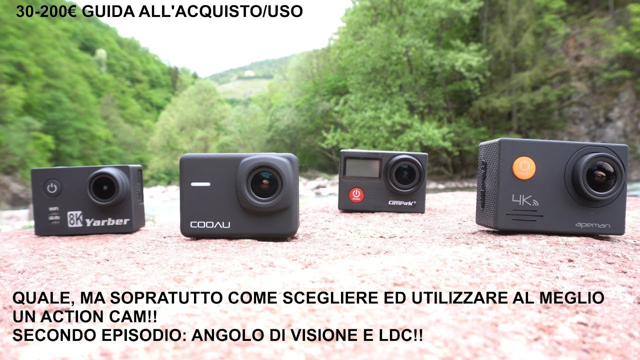 SCUOLA DI ACTION CAM-COME SCEGLIERE e UTILIZZARE AL MEGLIO LA TUA ...
