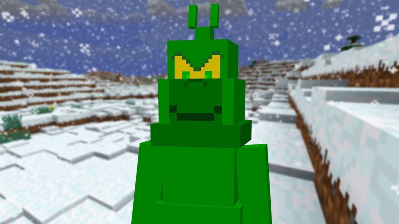 I Added THE GRINCH to Minecraft (Mods) - YouTube