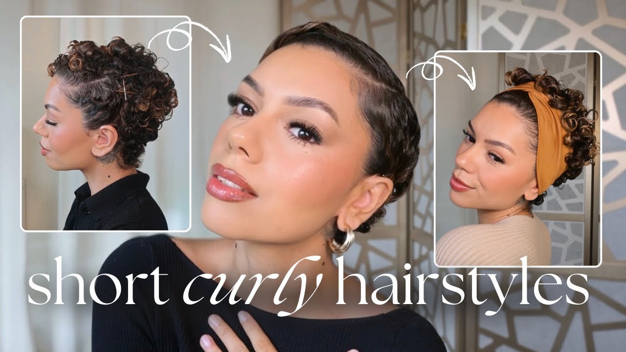 CURLY PIXIE HAIRSTYLES to try for your short curls or big chop! *3 ...