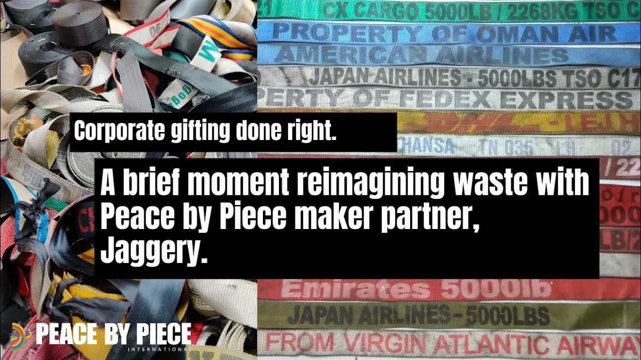A brief moment from Peace by Piece interview with maker partner Jaggery ...