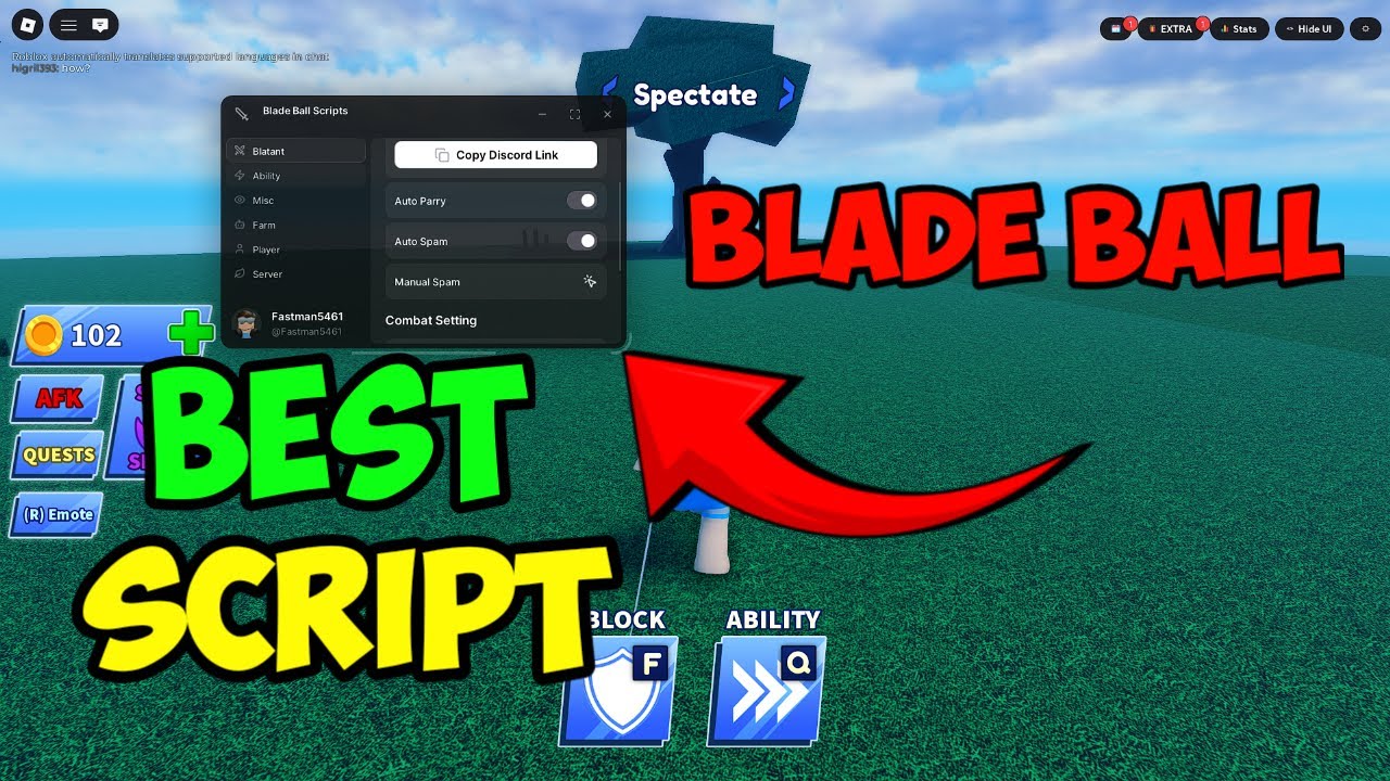 🔥 Blade Ball Script 2025 | BEST Keyless Script — Auto Parry, Auto Spam ...