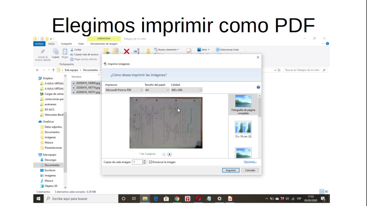 Imprimir a PDF - YouTube