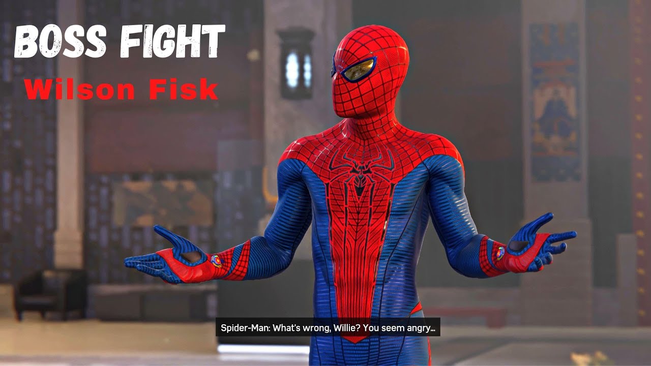 Wilson Fisk (KINGPIN)Boss Fight - Marvel's Spider-Man PC Remastered ...