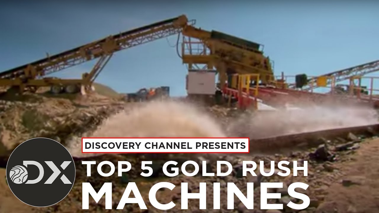 Top 5: Gold Rush Machines - YouTube