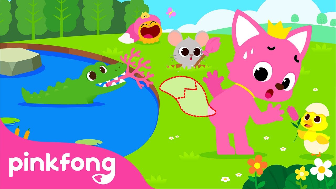 Did you ever see Pinkfong's Tail? | Find the missing items! 🧐 | Animal ...