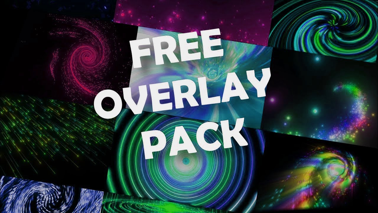 BEST *FREE* OVERLAY PACK | 100+ Overlays | For Every Software | Free ...