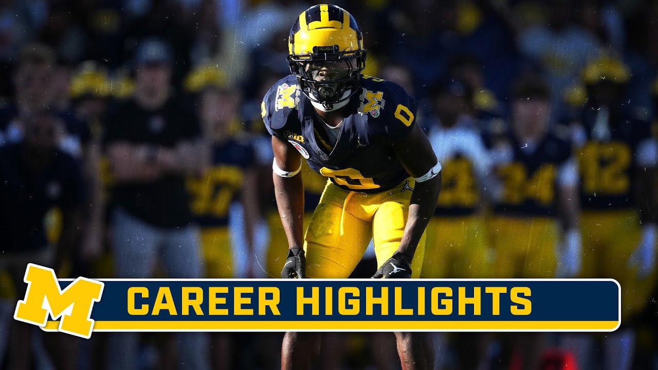 2024 NFL Draft Highlights: DB Mike Sainristil | Michigan Football - YouTube