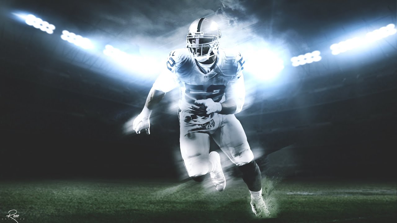 Khalil Mack Wallpaper Speed Art - YouTube