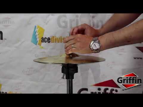 Premium 2 Leg Hi-Hat Stand by Griffin | Heavy Duty Hihat Cymbal Foot ...