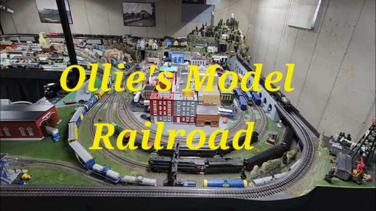 Ollie's Model Railroad view from the gondola, O Gauge Lionel, K-Line ...