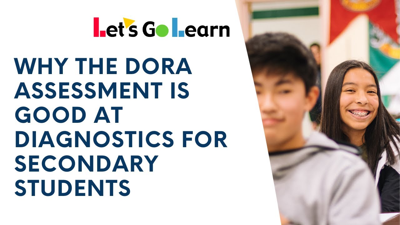 Why the DORA assessment is good at diagnostics for secondary students ...