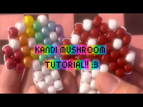 How to Make a Kandi Mushroom! 🍄 (Beginner Kandi Tutorial) - YouTube
