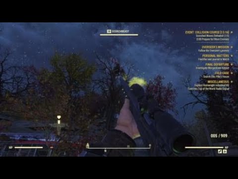 Fallout 76 Scorched Beast look scary - YouTube