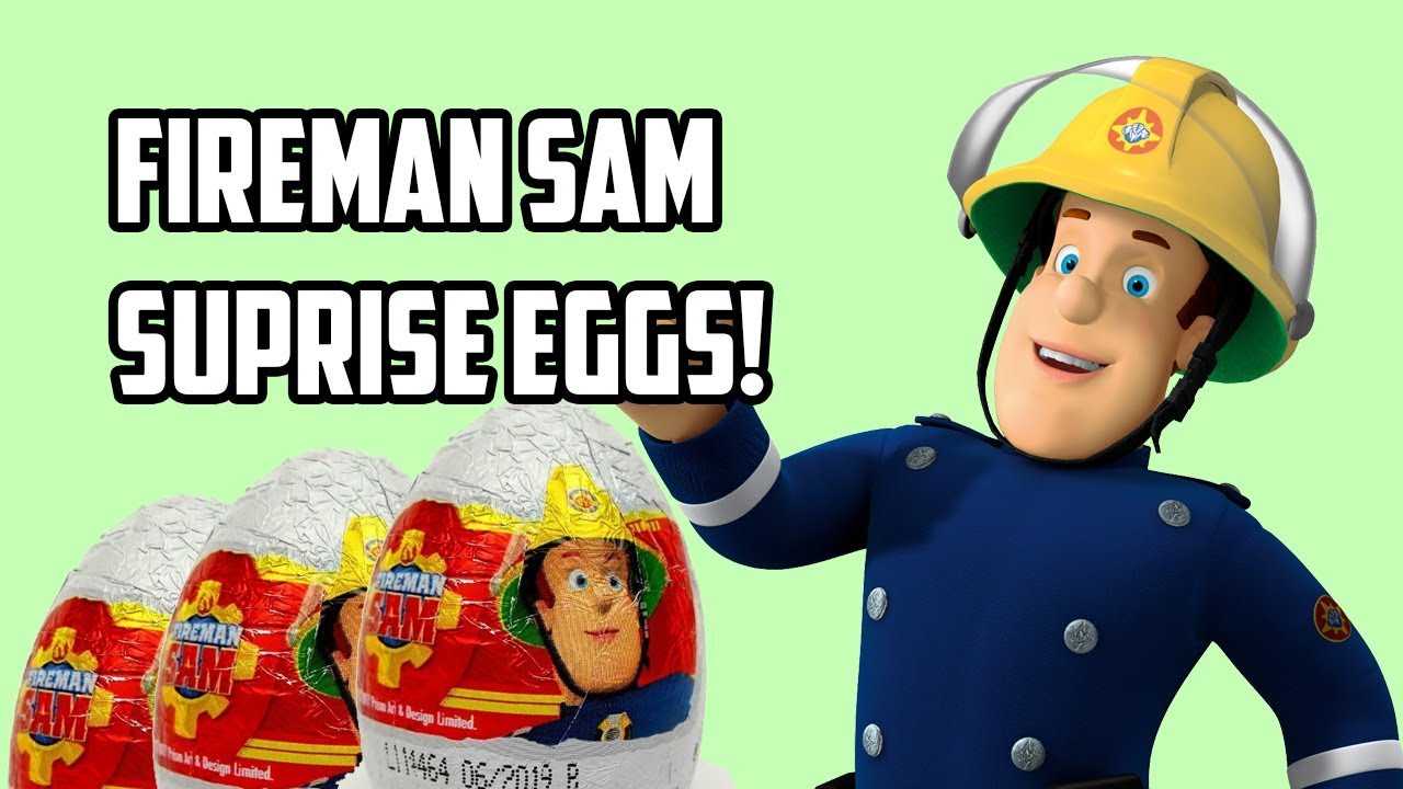Opening Giant Surprise Eggs: Biggest Fireman Sam Toys (2019) - YouTube