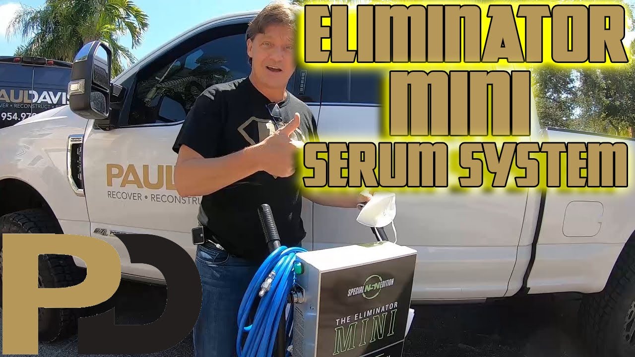 Eliminator Mini Chemical Spray by Serum Systems in action! - YouTube