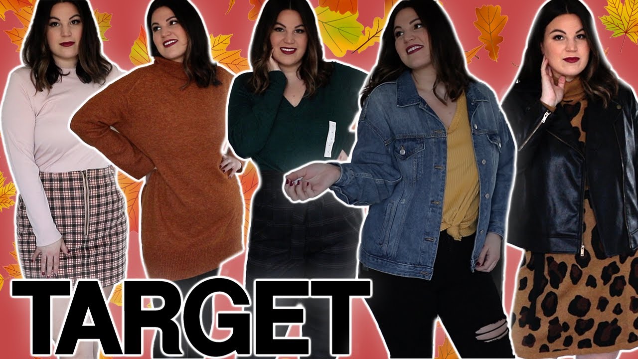 CURVY TARGET TRY ON HAUL | FALL & WINTER 2020 - YouTube